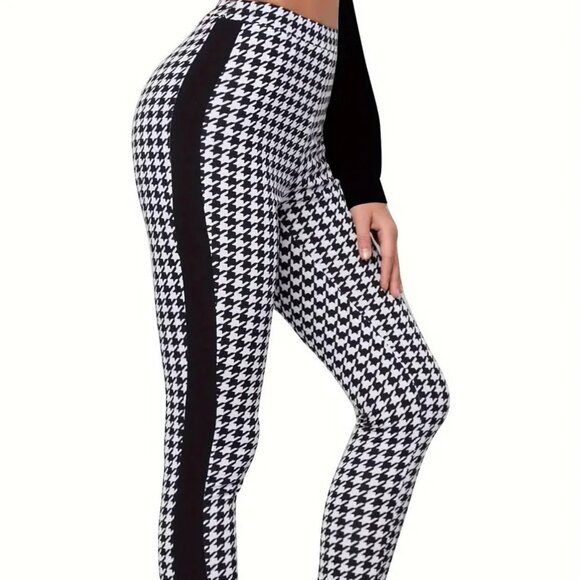 High Quality | Pants & Jumpsuits | Houndstooth Pattern Pants Color ...